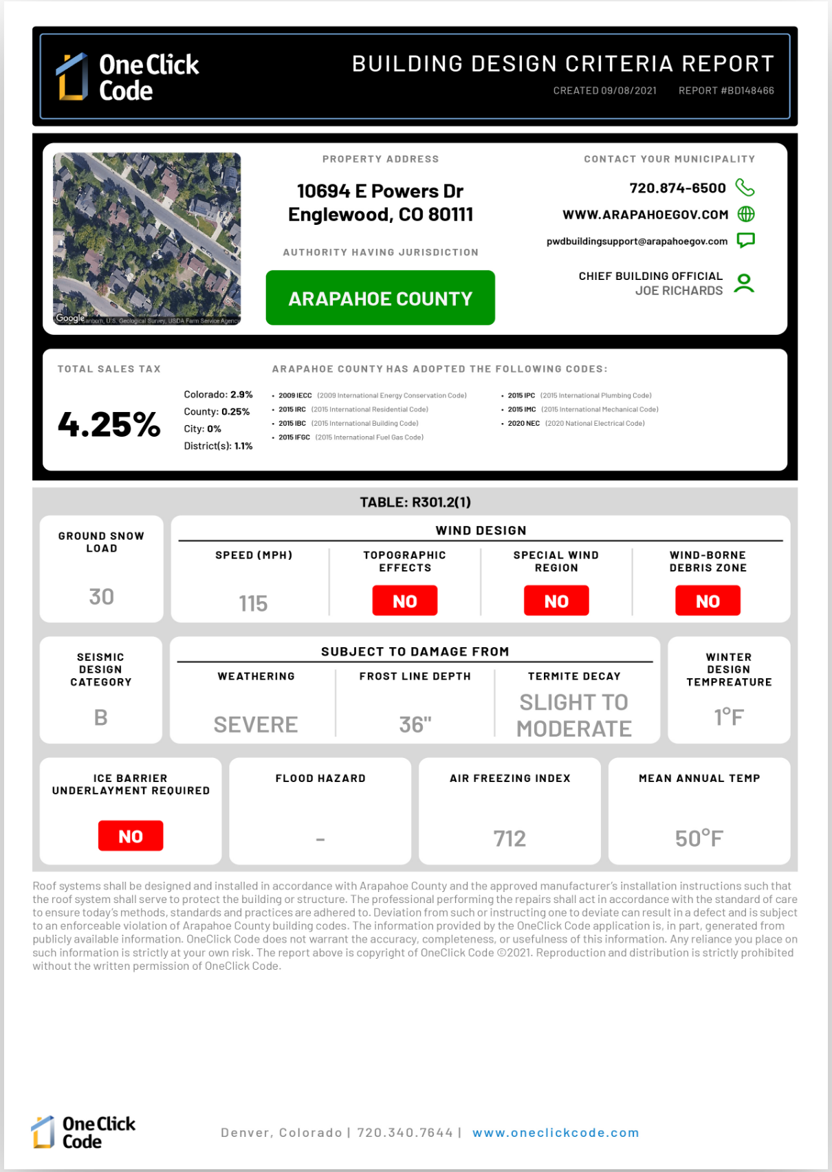 IRC Codes | Residential Roofing Codes Online | OneClick Code