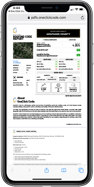 IRC Building Code Online | How It Works | OneClick Code